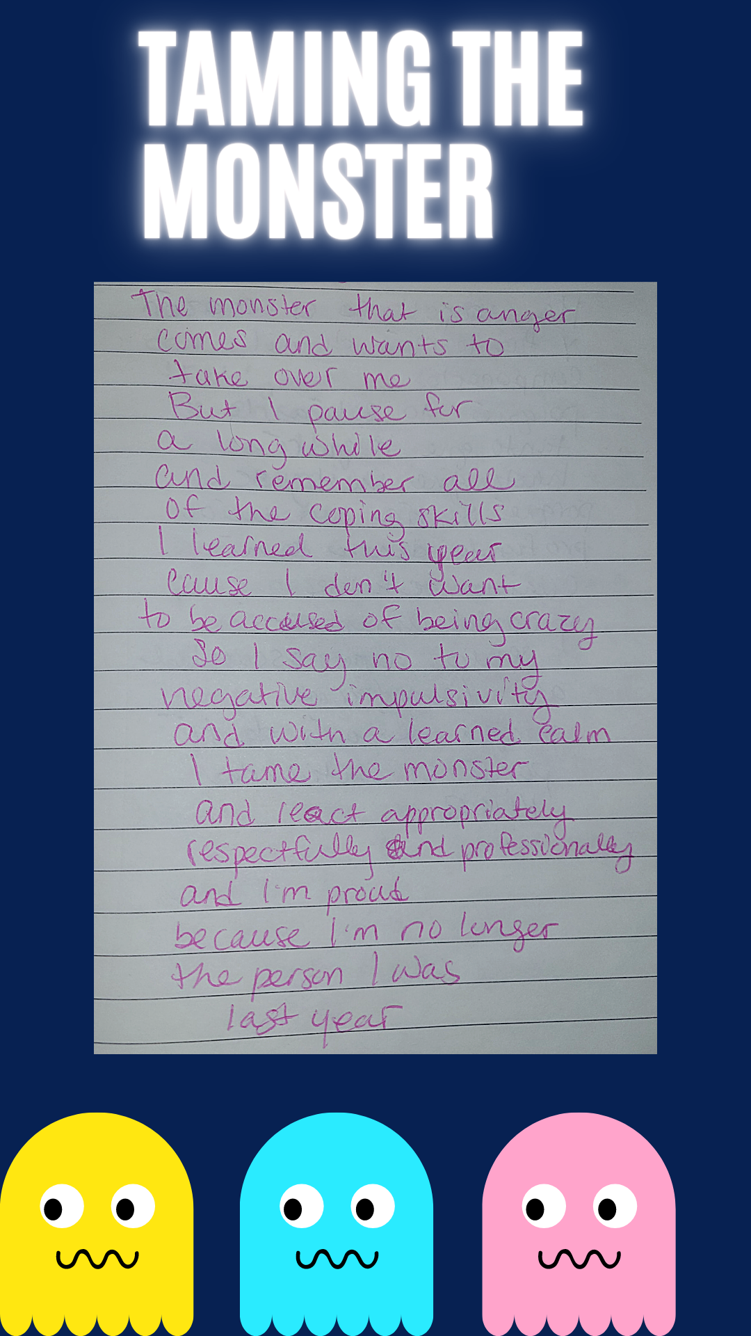 Poem of the Day: Taming the Monster – Life on the BPD