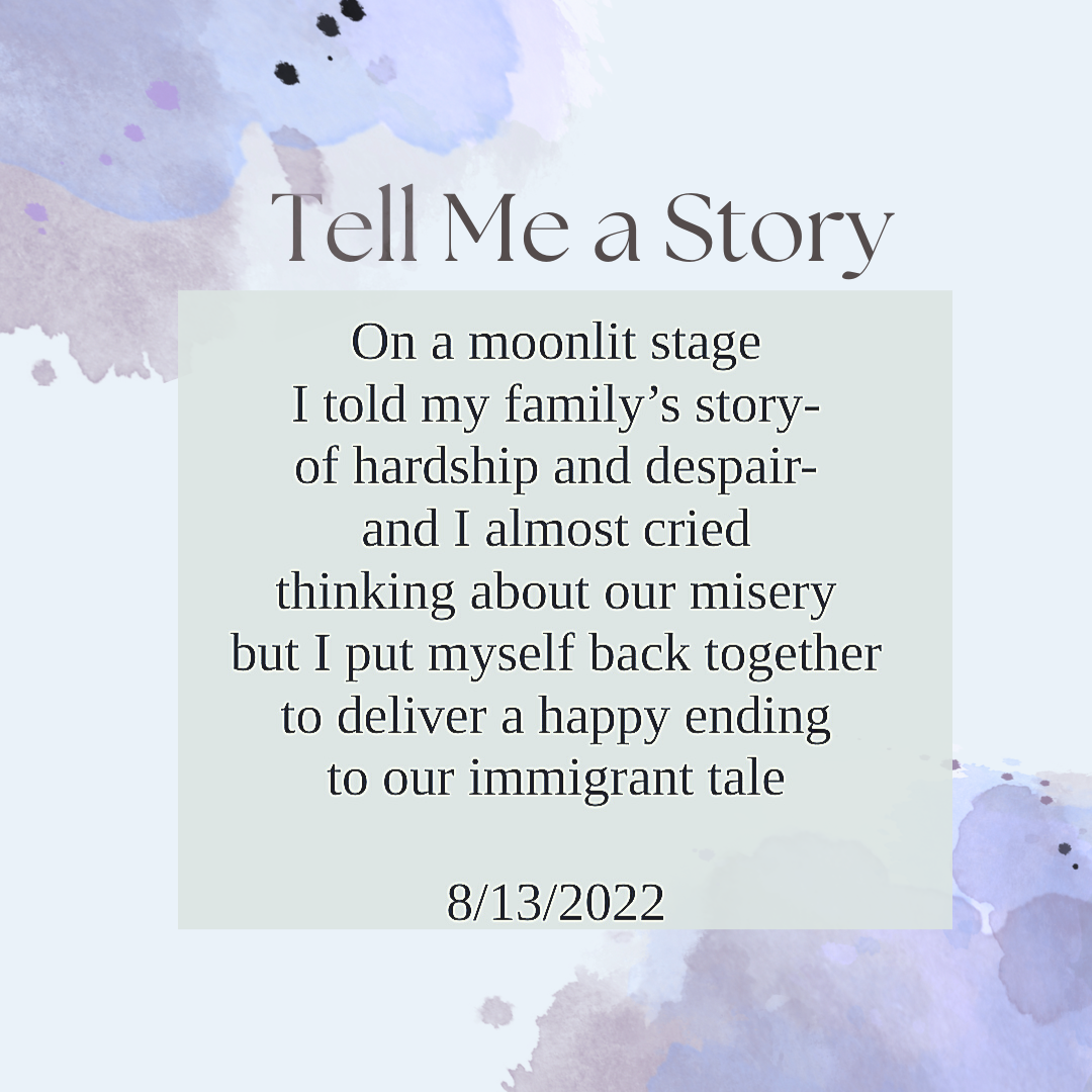 Poem of the Day: Tell Me a Story – Life on the BPD