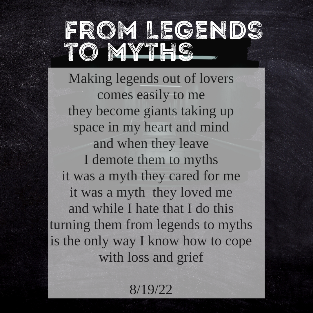 Poem of the Day: From Legends to Myths – Life on the BPD
